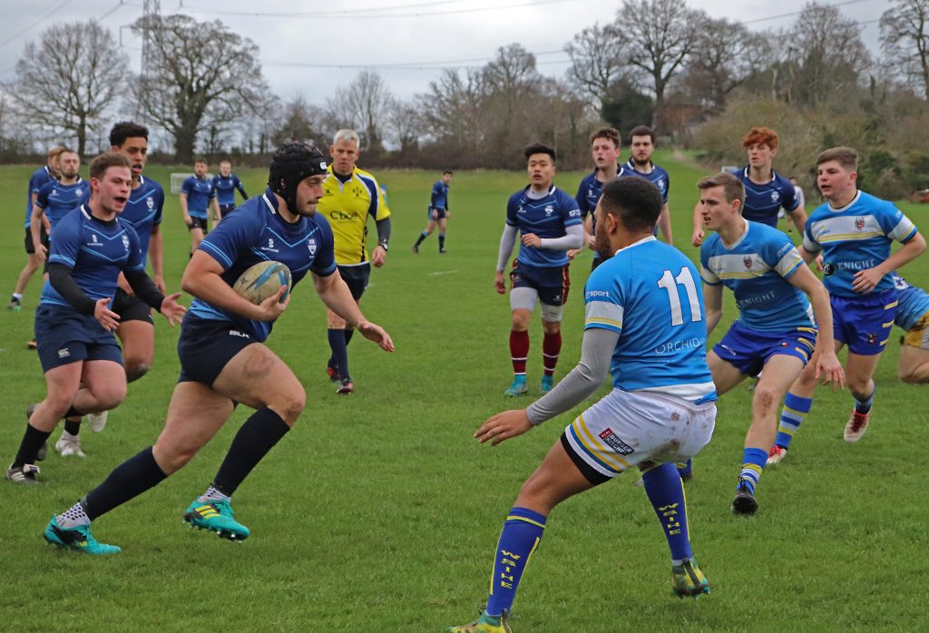 Victory for Kingston University's rugby team